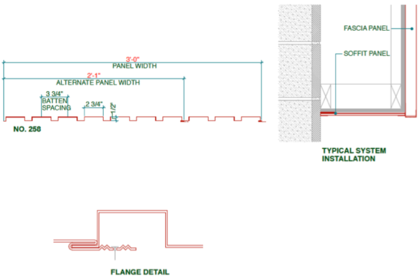 Soffit Panels – Mustang Metal Product Catalog