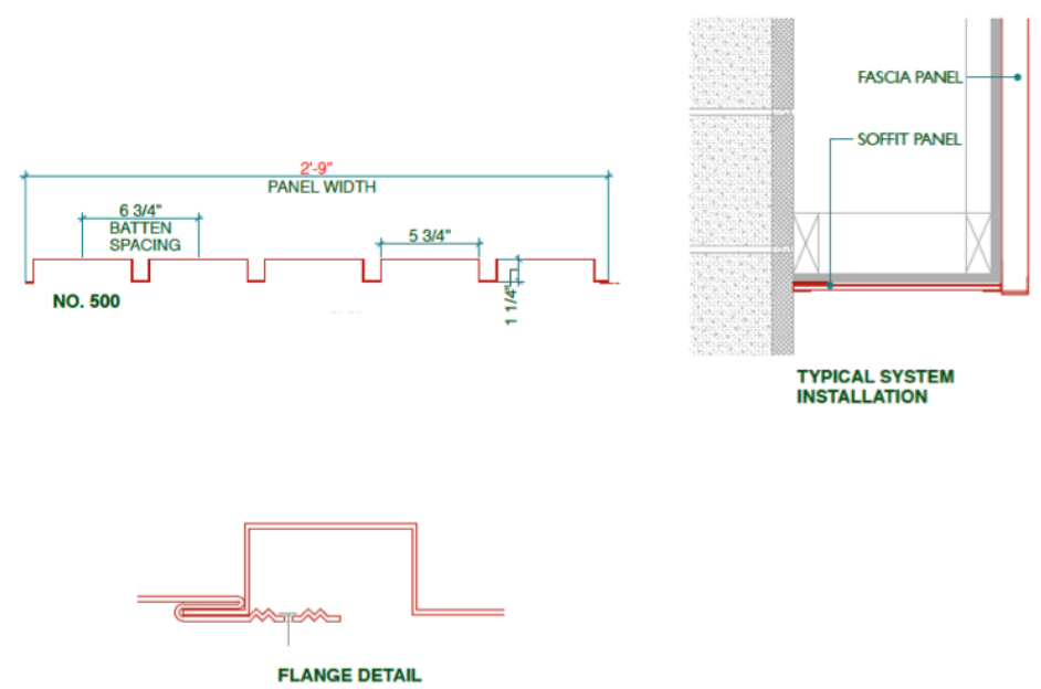 Soffit Panels – Mustang Metal Product Catalog